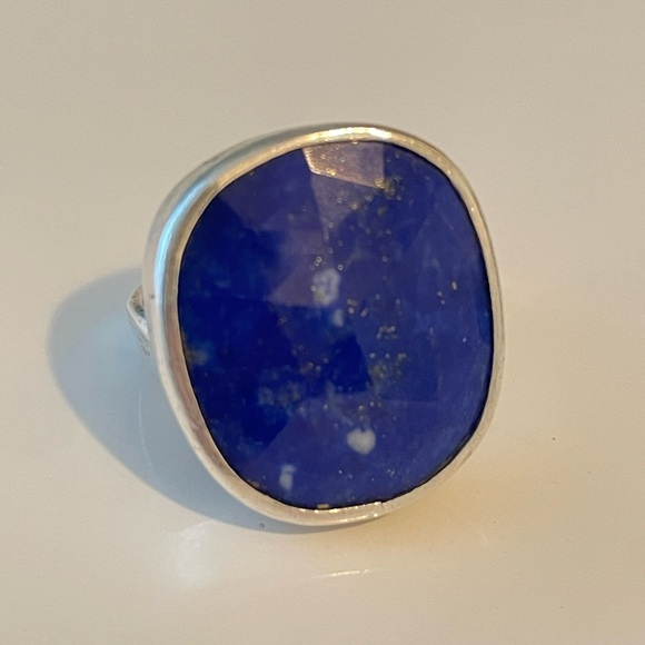 Jes Maharry | Jewelry | Ooak Jes Maharry Faceted Lapis Lazuli Ring ...